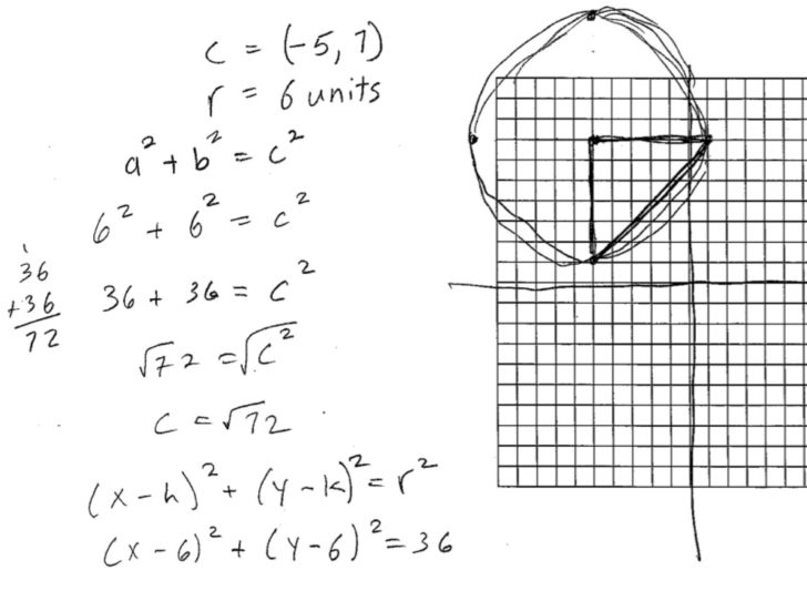 Circles Worksheet Find The Center And Radius Of Each — db-excel.com