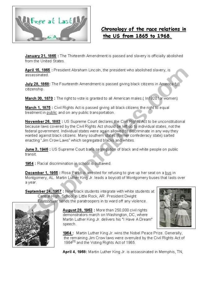 Voting Rights Timeline Worksheet — db-excel.com