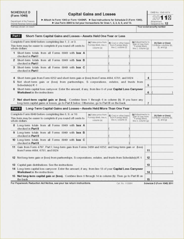 Collection Of Capital Gains Tax Worksheet Download — db-excel.com