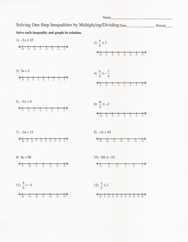 Compound Inequalities Word Problems Worksheet With Answers Db excel