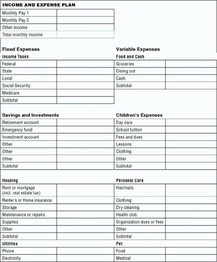 Denhjwvkk Income Tax Worksheet 2019 Simple Budget Worksheet — db-excel.com