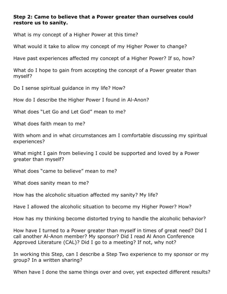 Denial In Addiction Worksheets — db-excel.com