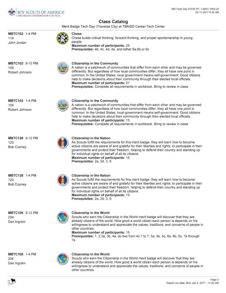 Eagle Scout Merit Badge Requirements Worksheet Db excel Eagle Scout Merit Badge Requirements Worksheet Db excel