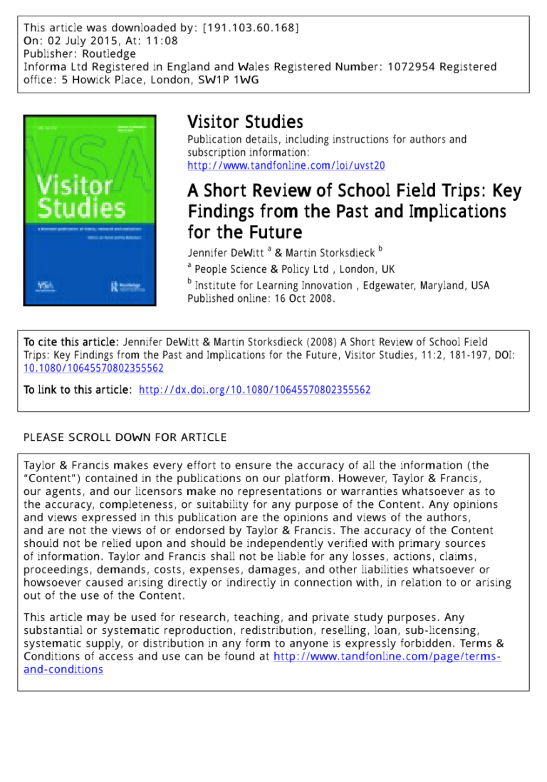 Examining Teacher Choices For Science Museum Worksheets — db-excel.com