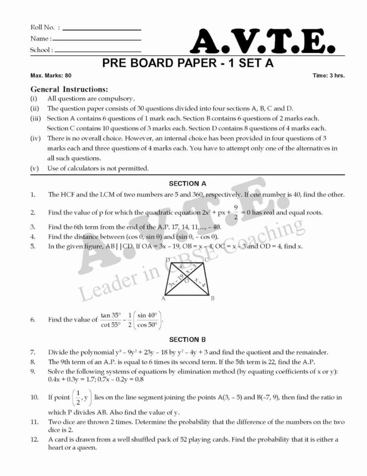 Factoring Using The Distributive Property Worksheet 10 2 — db-excel.com