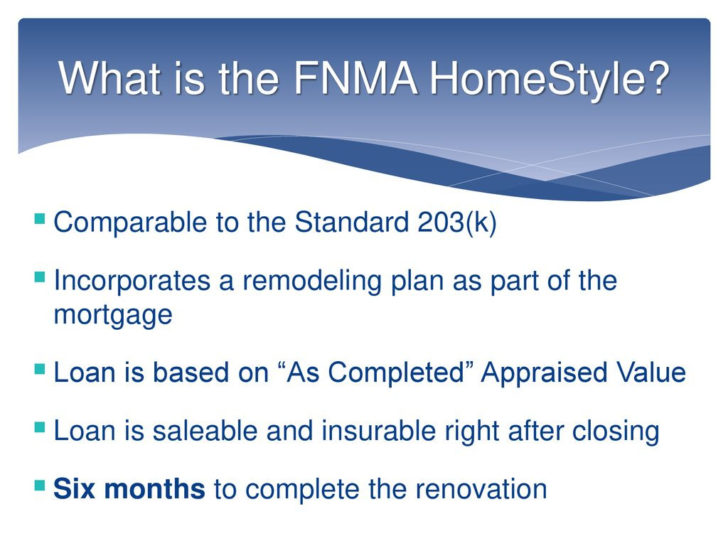 Fannie Mae Homestyle Renovation Maximum Mortgage Worksheet — db-excel.com