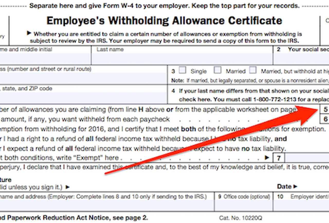 Form W 4 Worksheet Db excel