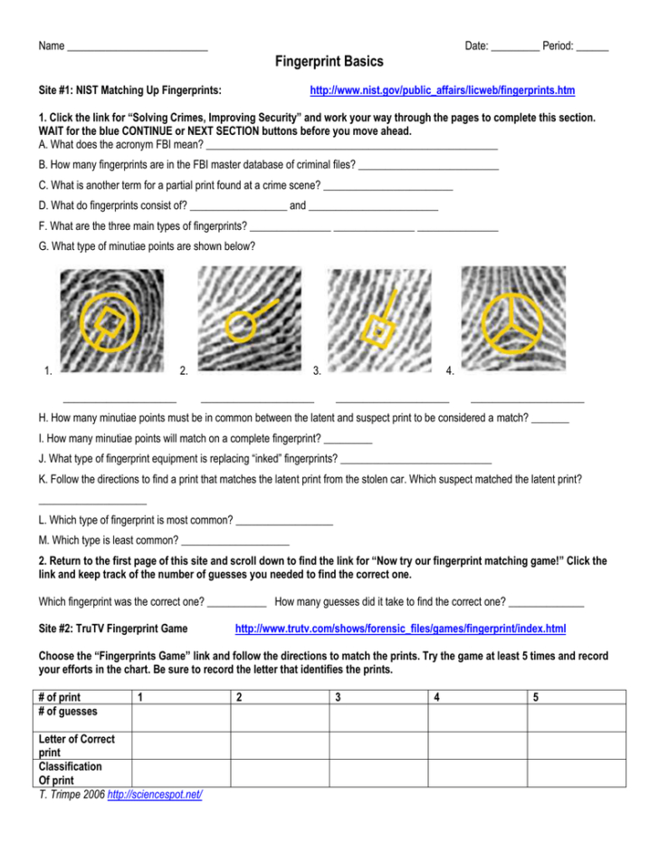 Fingerprint Challenge Worksheet Answers Db excel fingerprint-challenge-worksheet-answers-db-excel