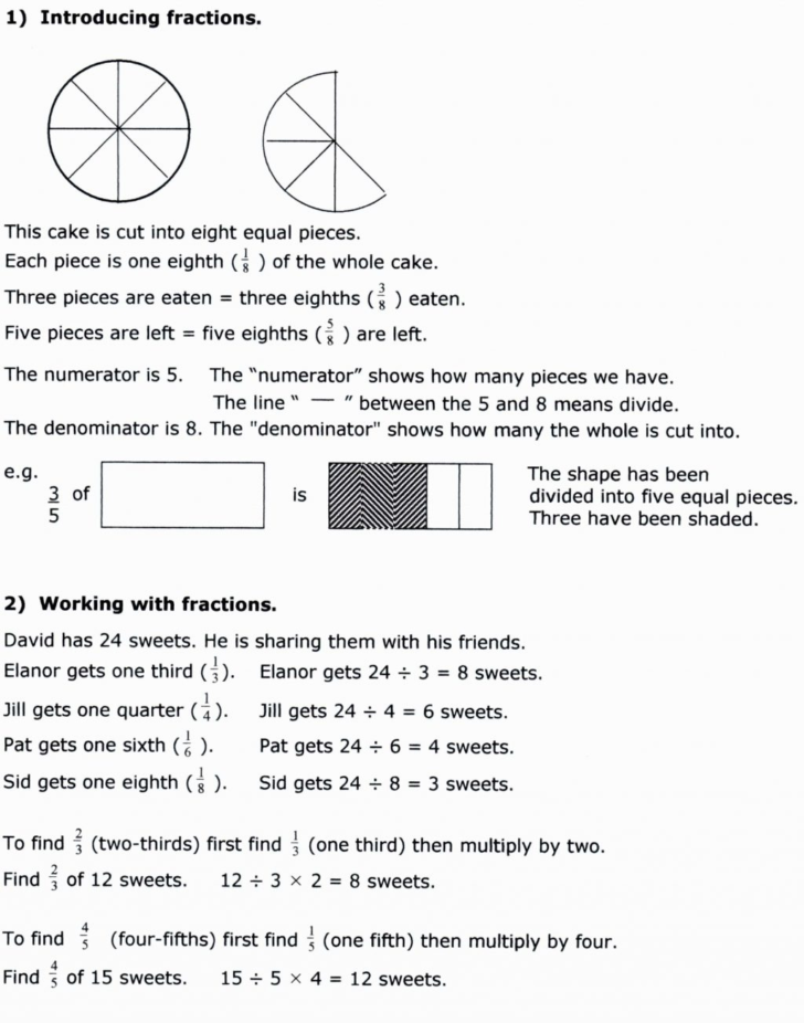 Fractions Worksheets 7Th Grade Math Printable Worksheet Page — db-excel.com
