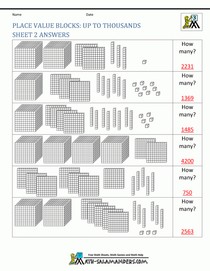 Base Ten Blocks Worksheets 5Th Grade — db-excel.com