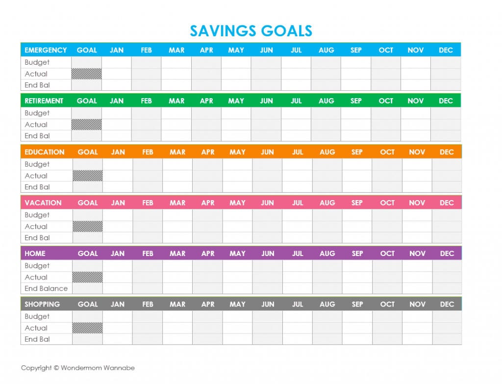 Family Budget Worksheet Db excel