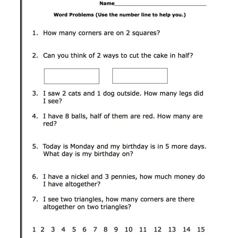 Ft Grade Math Word Problems — db-excel.com
