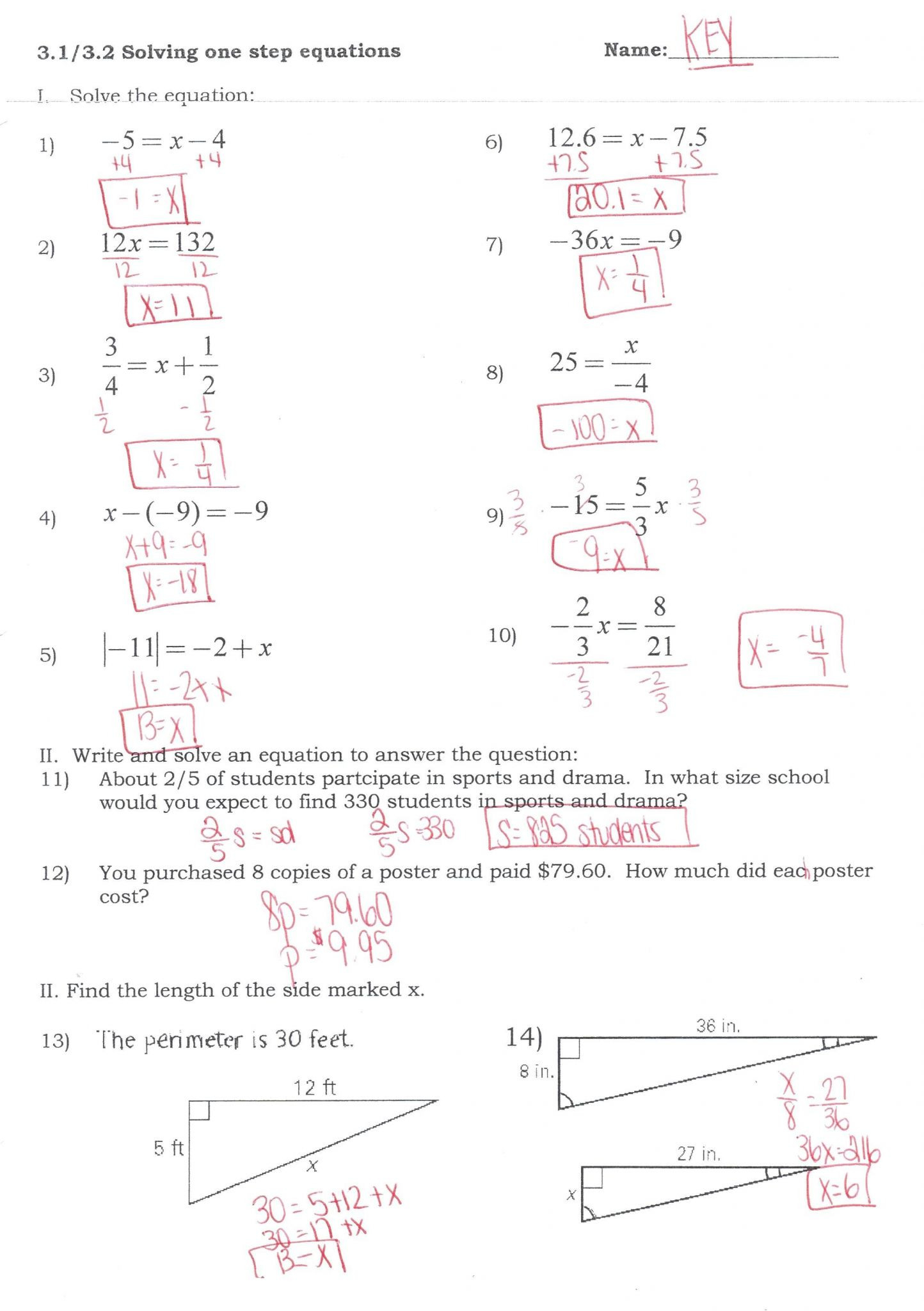 Graphing Systems Of Equations Worksheet Answer Key