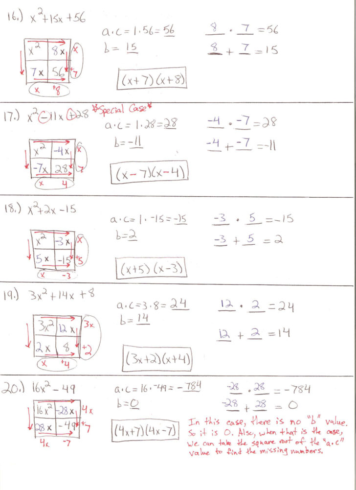 Algebra 2 Complex Numbers Worksheet Answers — db-excel.com