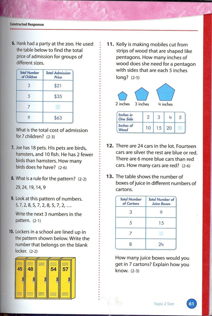 Houghton Mifflin 3Rd Grade Math Worksheets Antihrap — db-excel.com