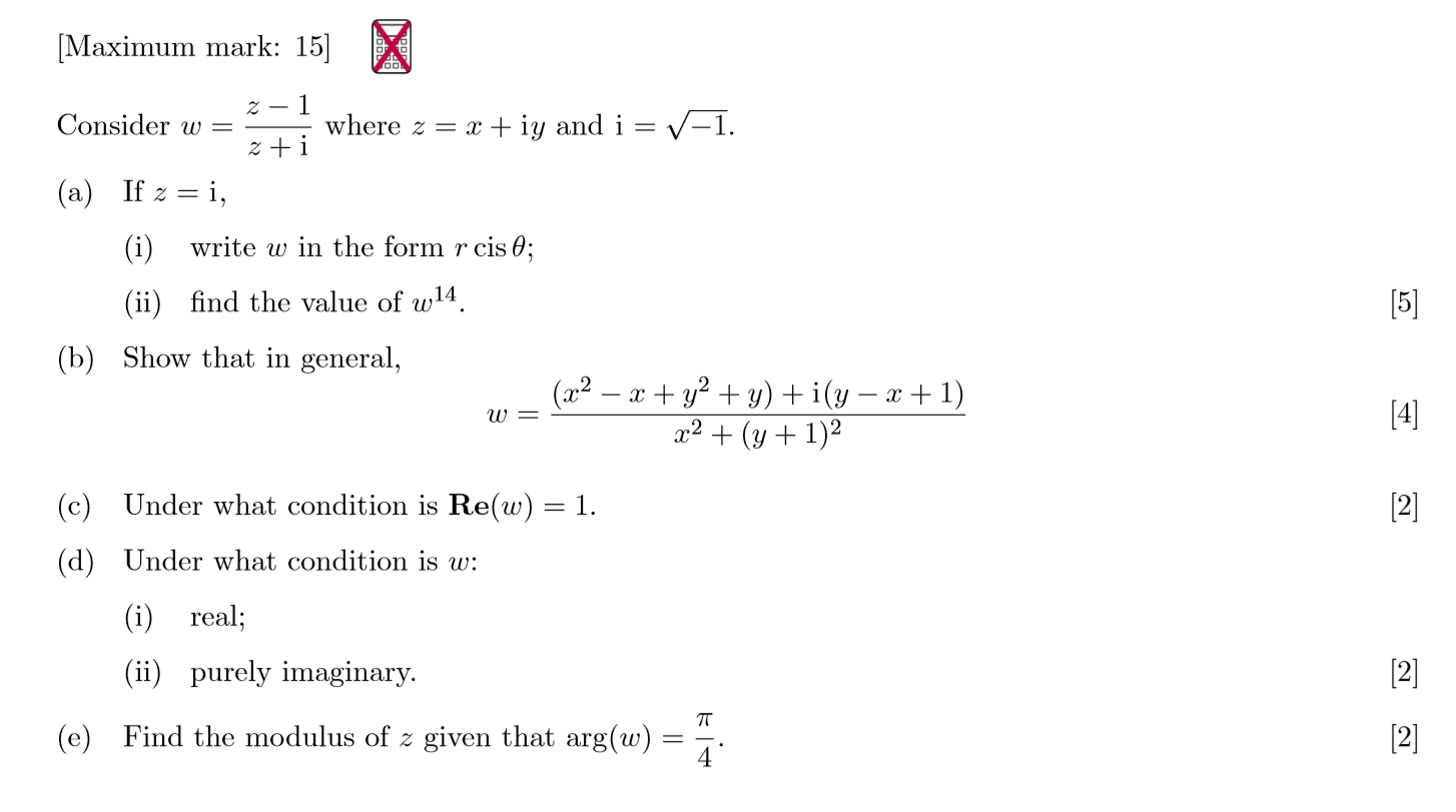 Ib Maths Hl Questionbank Complex Numbers Db excel