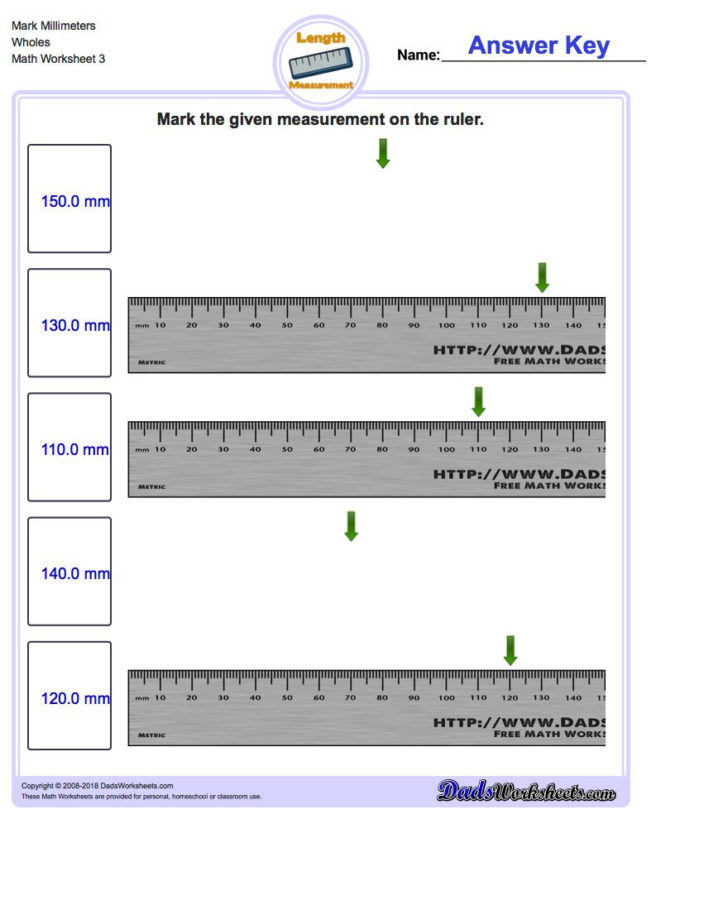 Using A Metric Ruler Worksheet — db-excel.com
