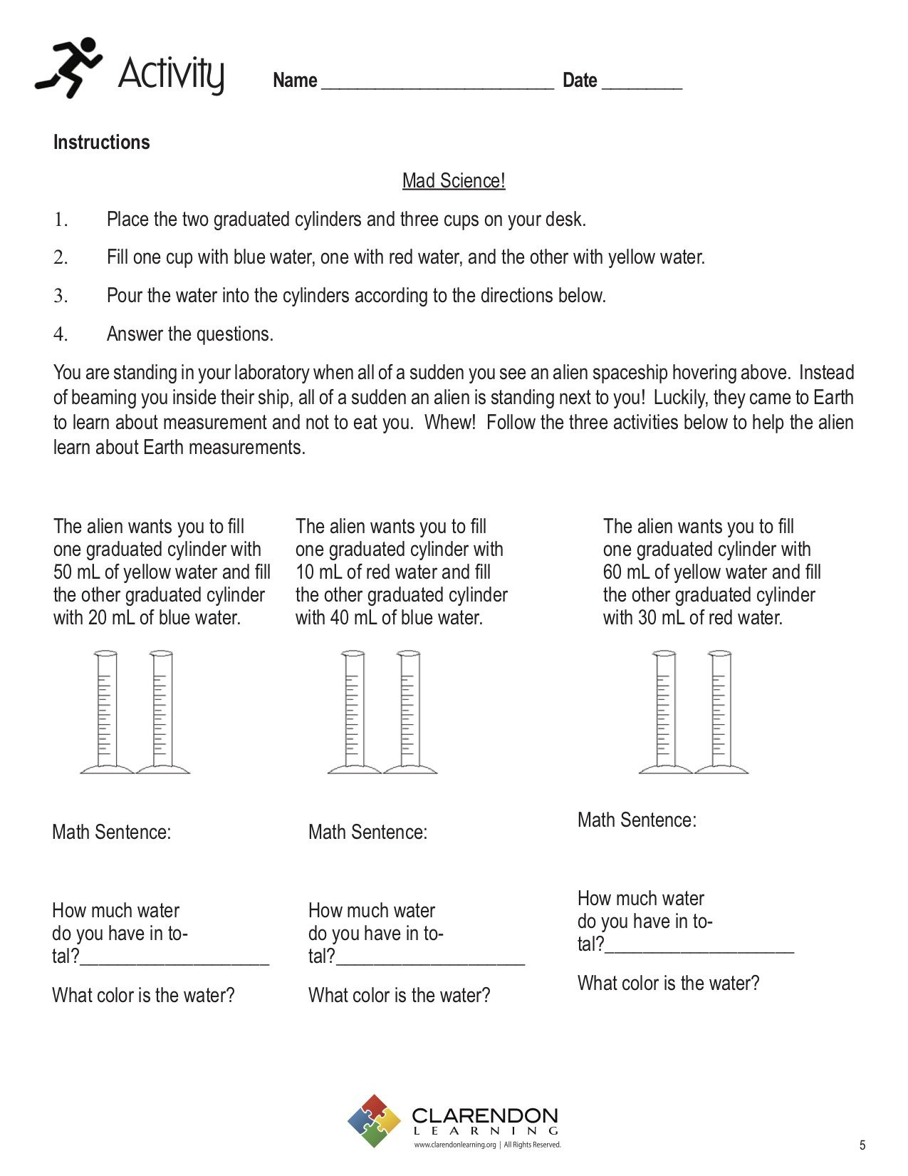 Graduated Cylinder Measuring Liquid Volume Worksheet Answer Key Db Graduated Cylinder Measuring Liquid Volume Worksheet Answer Key Db