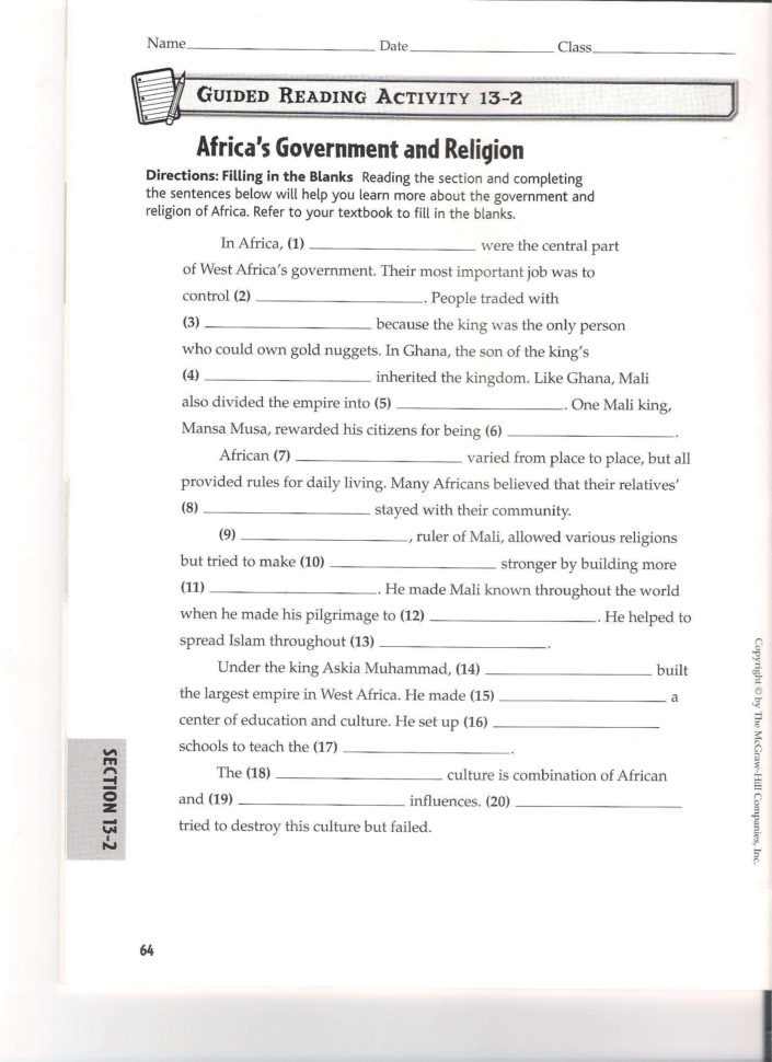 Mixed Gas Laws Worksheet Answers Db excel