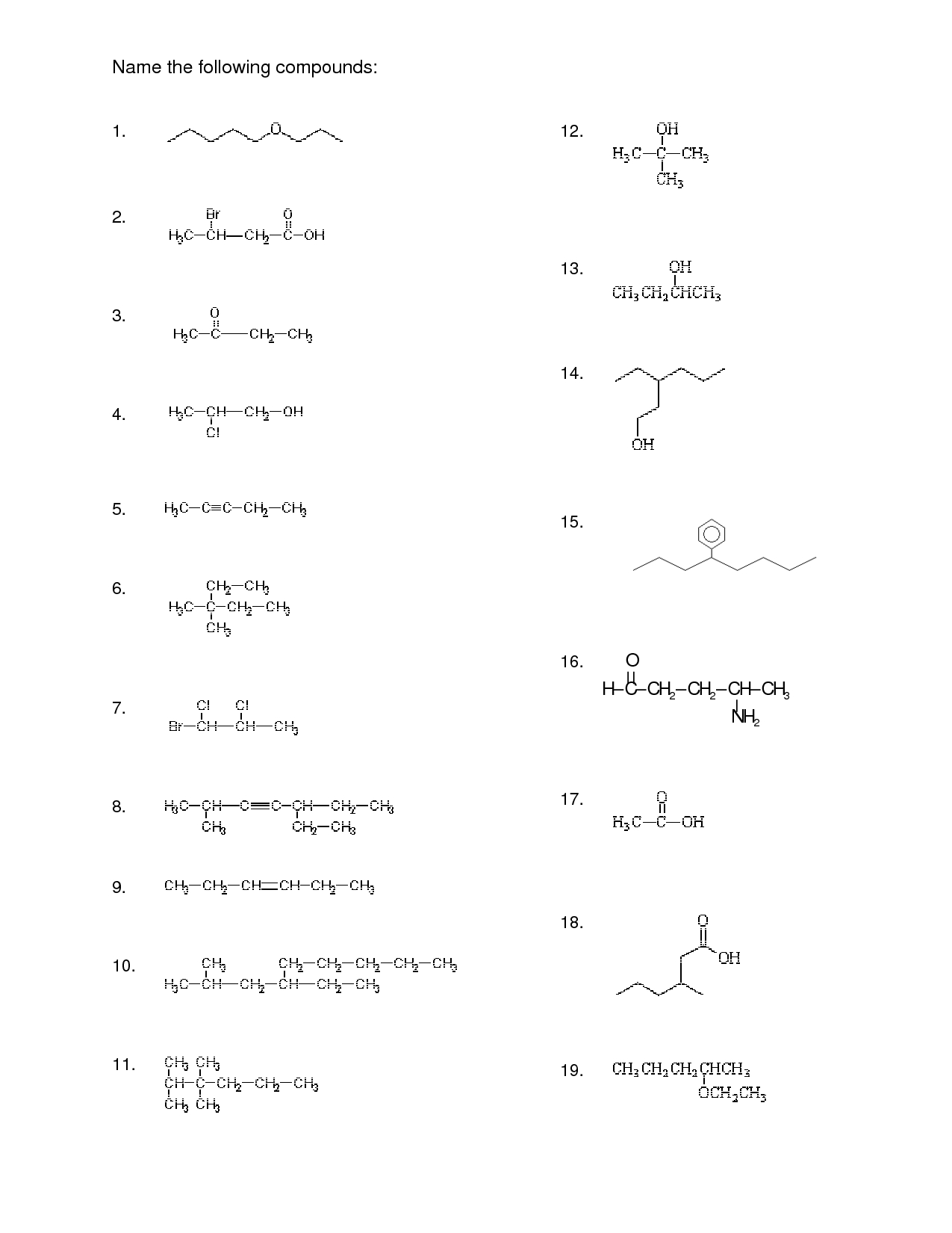 Naming Ionic Compounds Worksheet One Answers Free Db excel