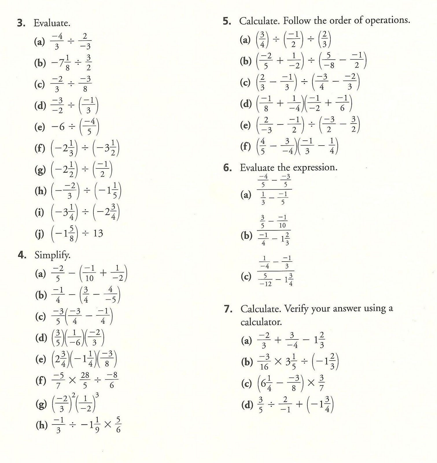Order Of Operations With Fractions Worksheet Db excel Order Of Operations With Fractions Worksheet Db excel