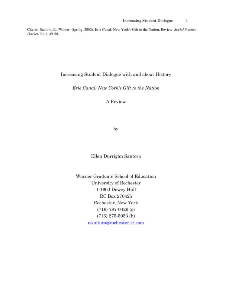 Erie Canal Worksheet Pdf — db-excel.com