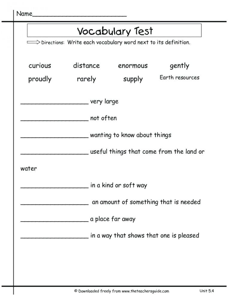 Phenomenal Printable Vocabulary Words For 2Nd Graders Word Db excel Phenomenal Printable Vocabulary Words For 2Nd Graders Word Db excel