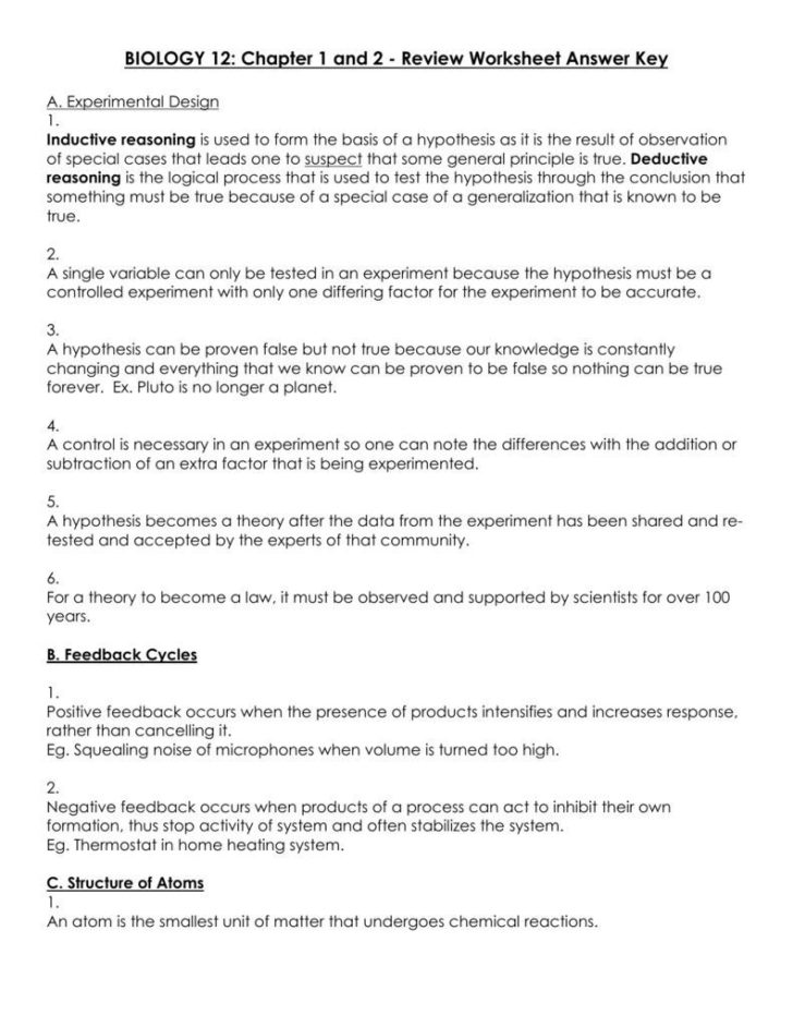 Protein Structure Pogil Worksheet Answers — db-excel.com