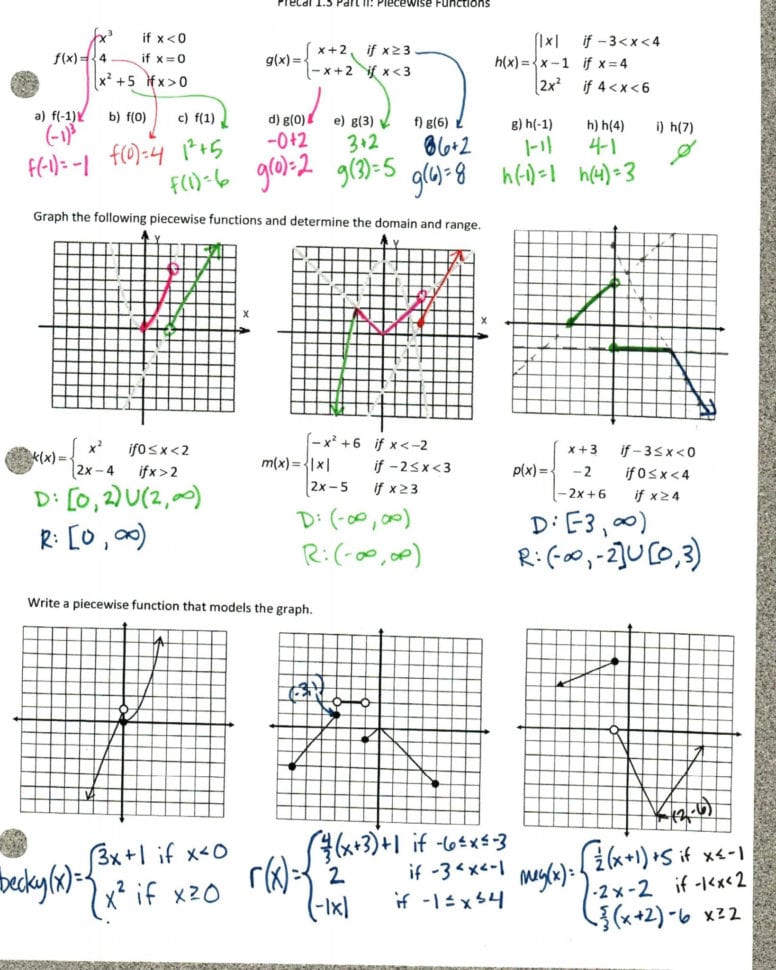 Quadratics Review Worksheet Answers — db-excel.com