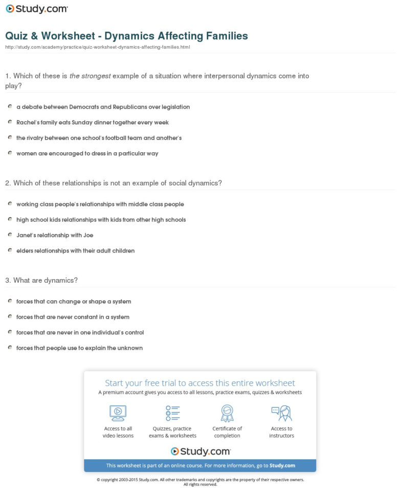 Family Dynamics Worksheet — db-excel.com