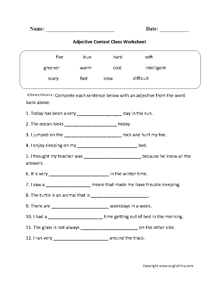 6Th Grade Vocabulary Worksheets Pdf Db excel