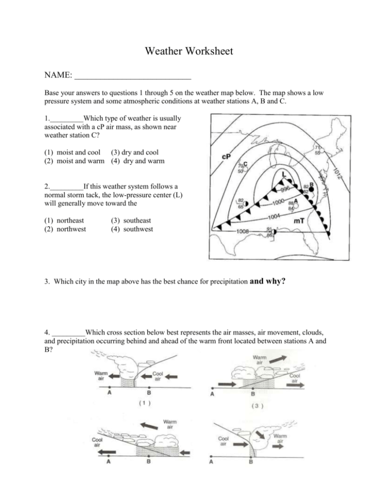 Review Worksheet On Weather — db-excel.com