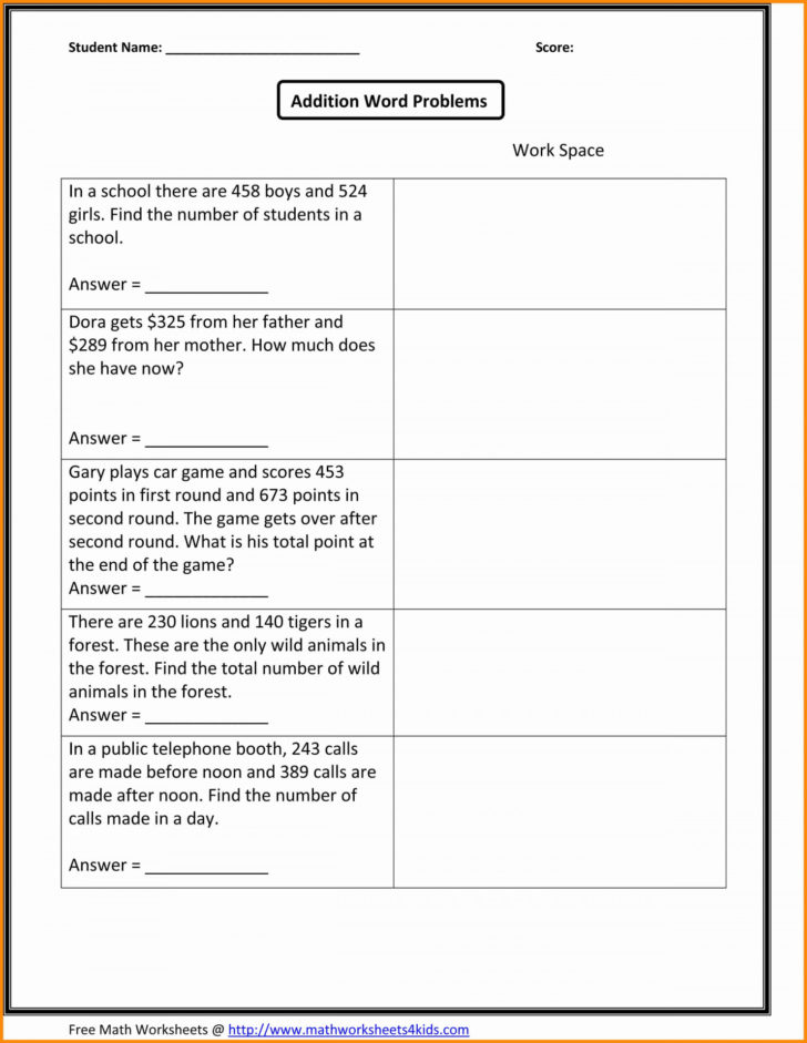 Saxon Math Answer Sheets
