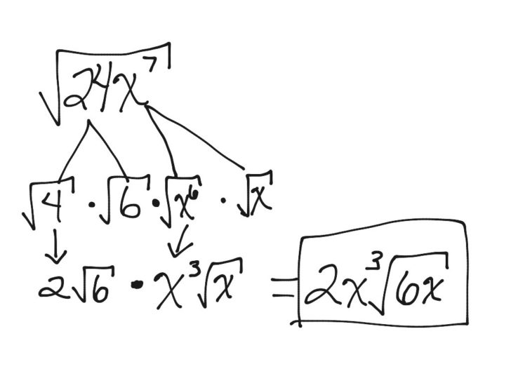 Showme Simplifying Radicals With Coefficient — db-excel.com