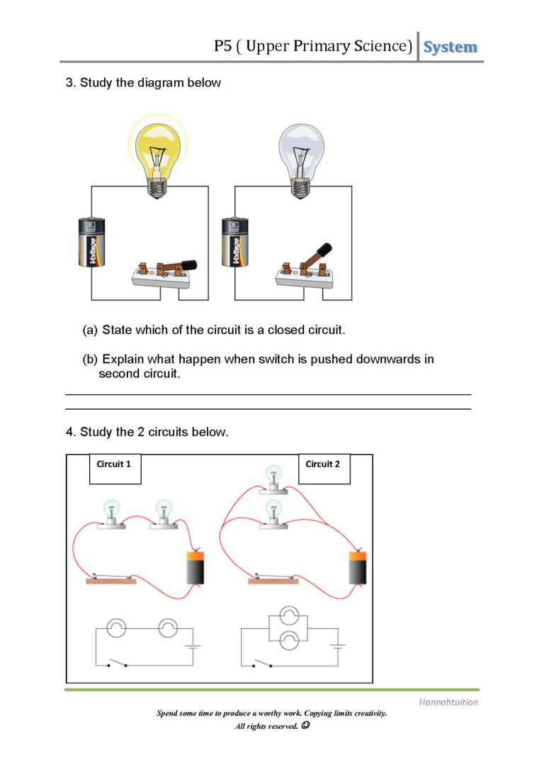 Simple Electrical Circuit Diagram Wiring Diagrams Schema — db-excel.com