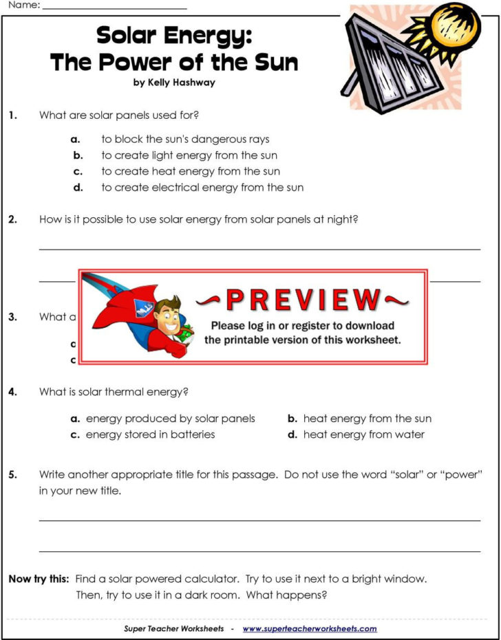 Energy From The Sun Worksheet Answers Db excel energy-from-the-sun-worksheet-answers-db-excel