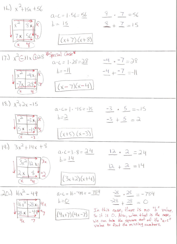 Solve Quadratic Equationsgraphing Worksheet Math The Solving — db-excel.com