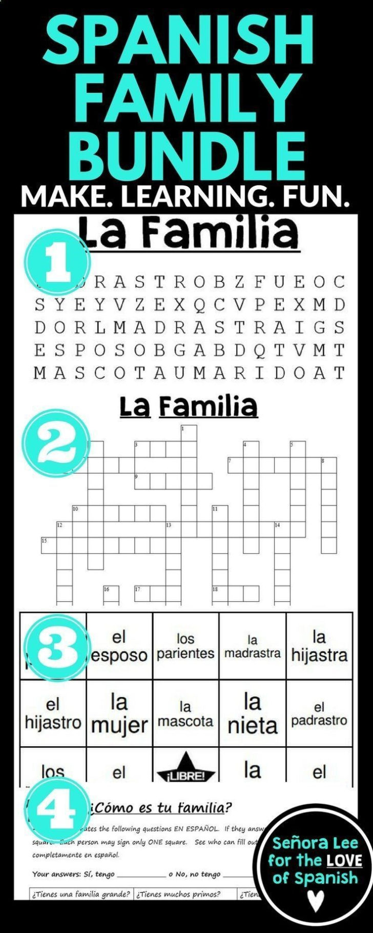 Spanish Family Tree Worksheet Answers — db-excel.com
