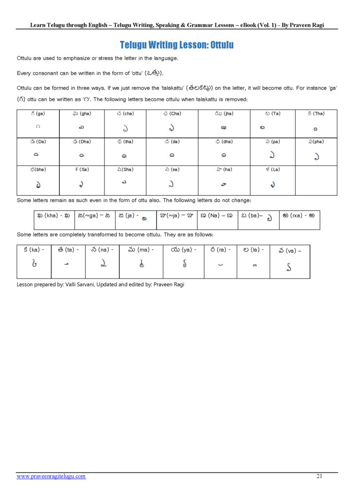 Telugu Writing Worksheets — db-excel.com