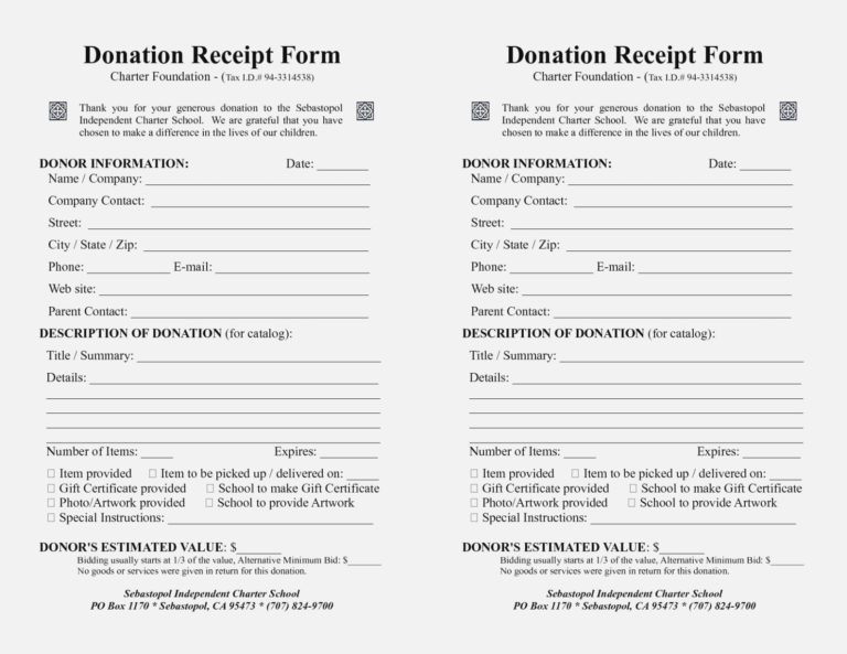 Goodwill Donation Worksheet — db-excel.com