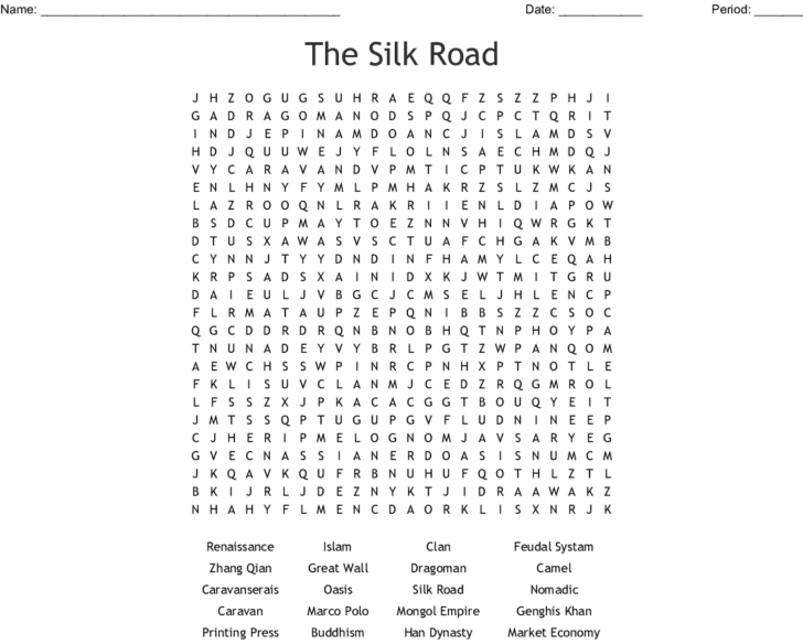 The Silk Road Crossword Word — db-excel.com