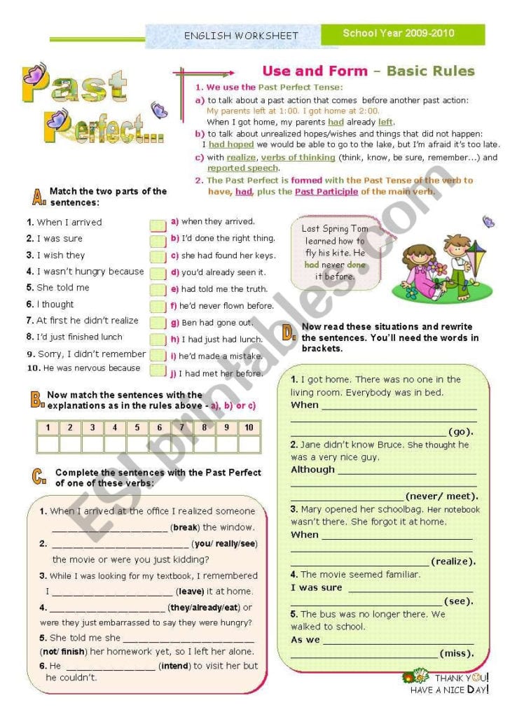 Verb Tenses Basic Rules Use And Form Practice 2 The — db-excel.com