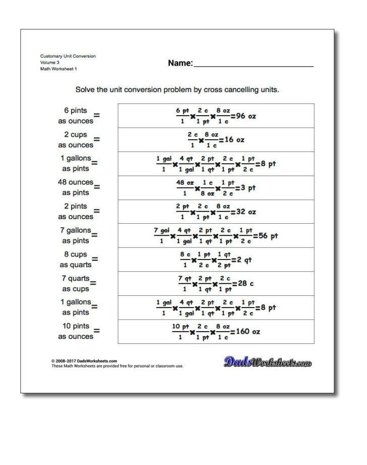 Volume Conversion — db-excel.com