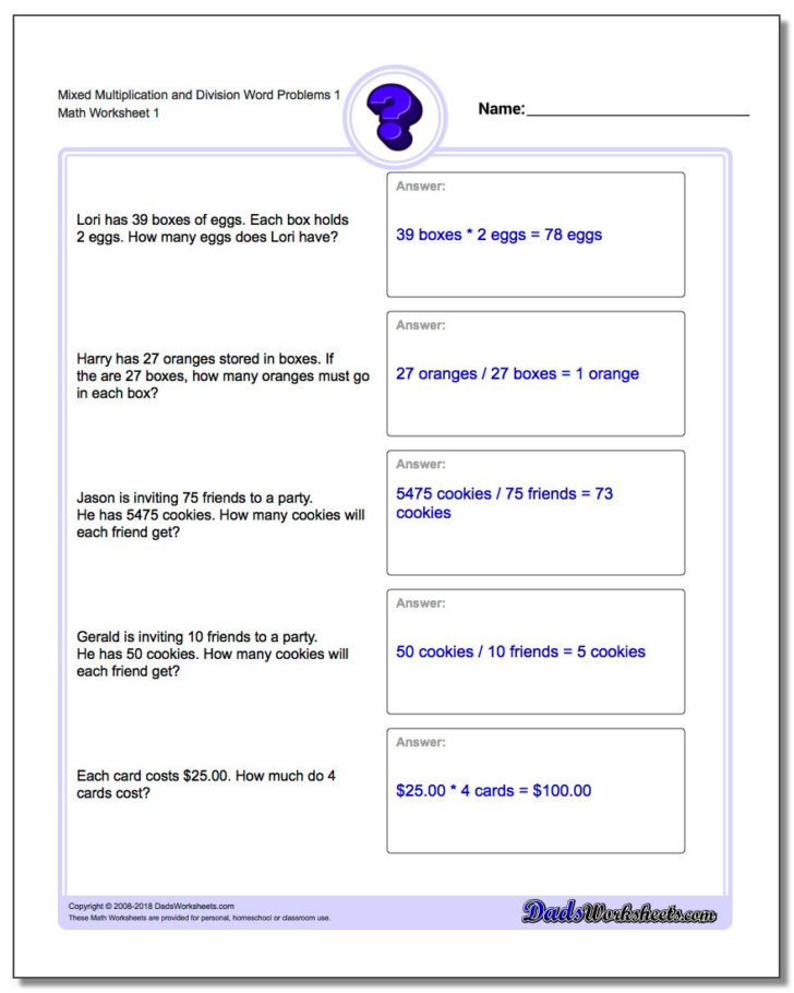 Word Problems — db-excel.com
