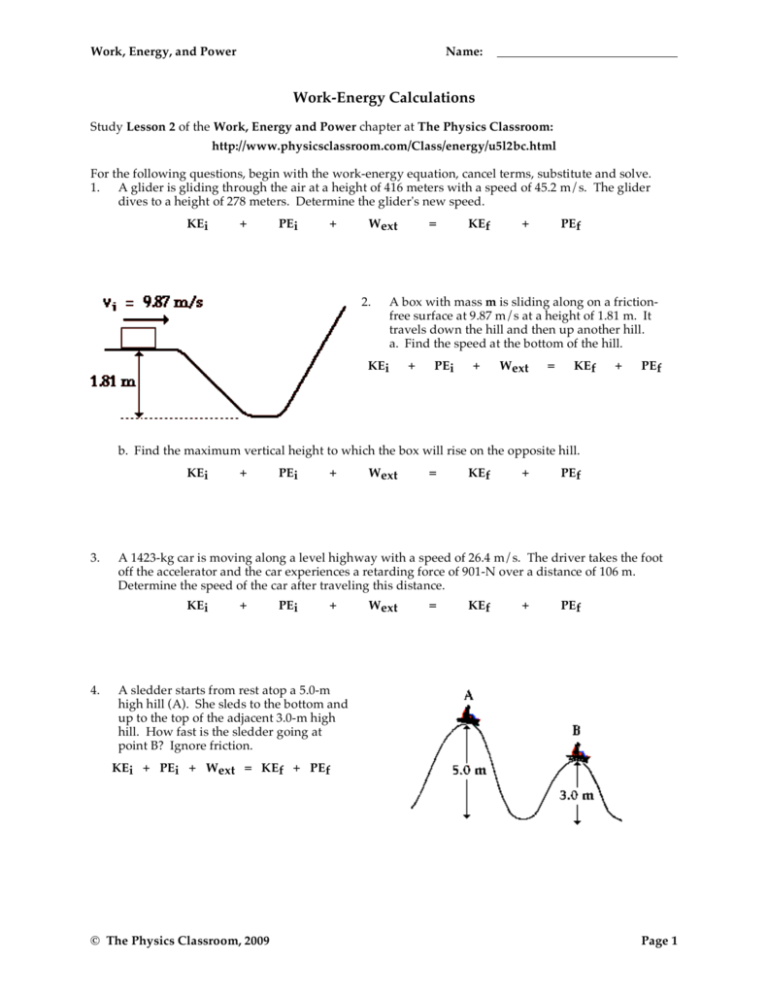 work-energy-and-power-worksheet-answers-physics-classroom-db-excel