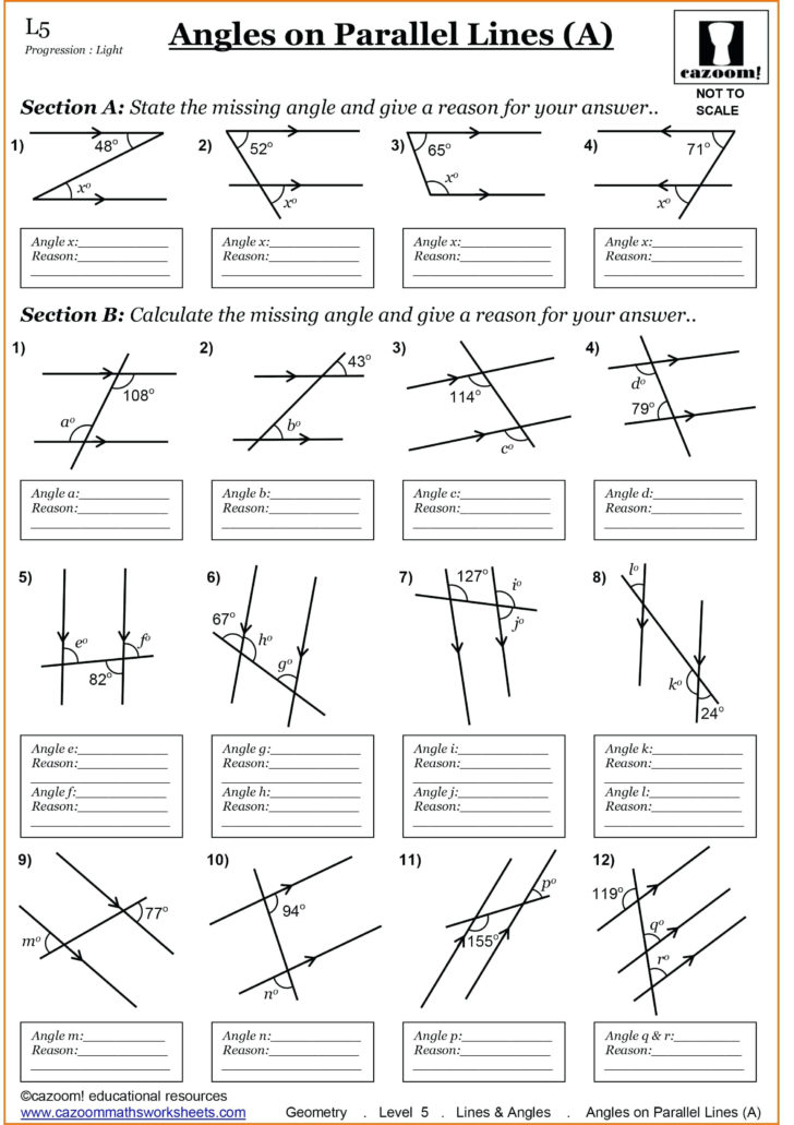 Free Geometry Worksheets For High School — db-excel.com