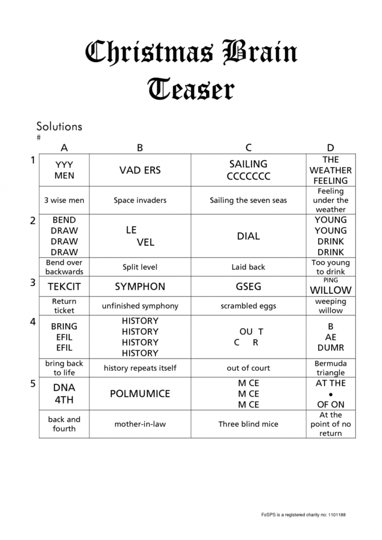 Brain Games Printable Worksheets For Adults — db-excel.com