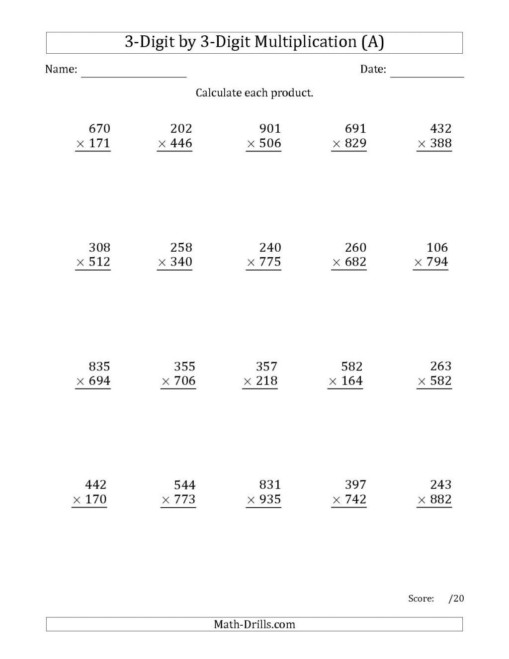 Grade 4 Kumon Math Worksheet Grade 4 Kumon Math Worksheet