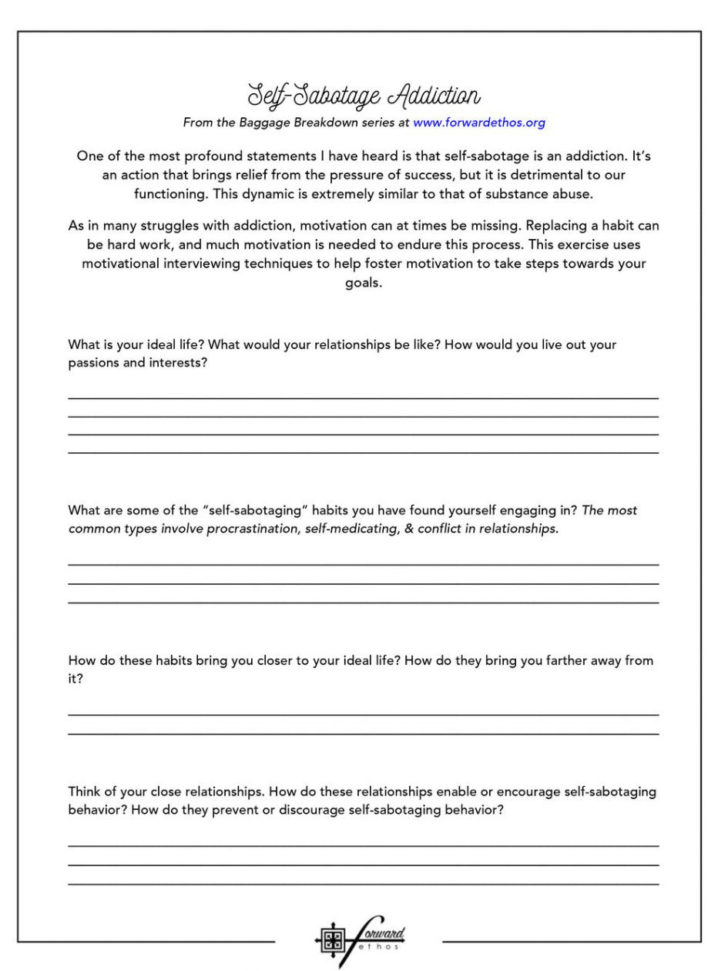 Motivational Interviewing Worksheets — db-excel.com