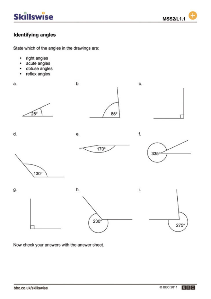 Worksheet Types Of Angles Worksheet Ma Angl L W Types Of — db-excel.com